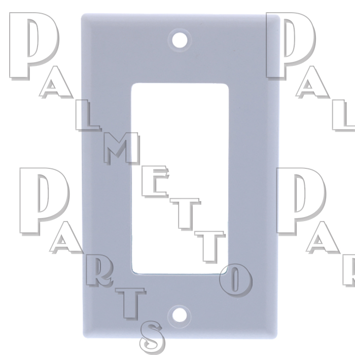 Plumbing Supplies | Deco Wall Plate White | EL128 | Palmetto Parts